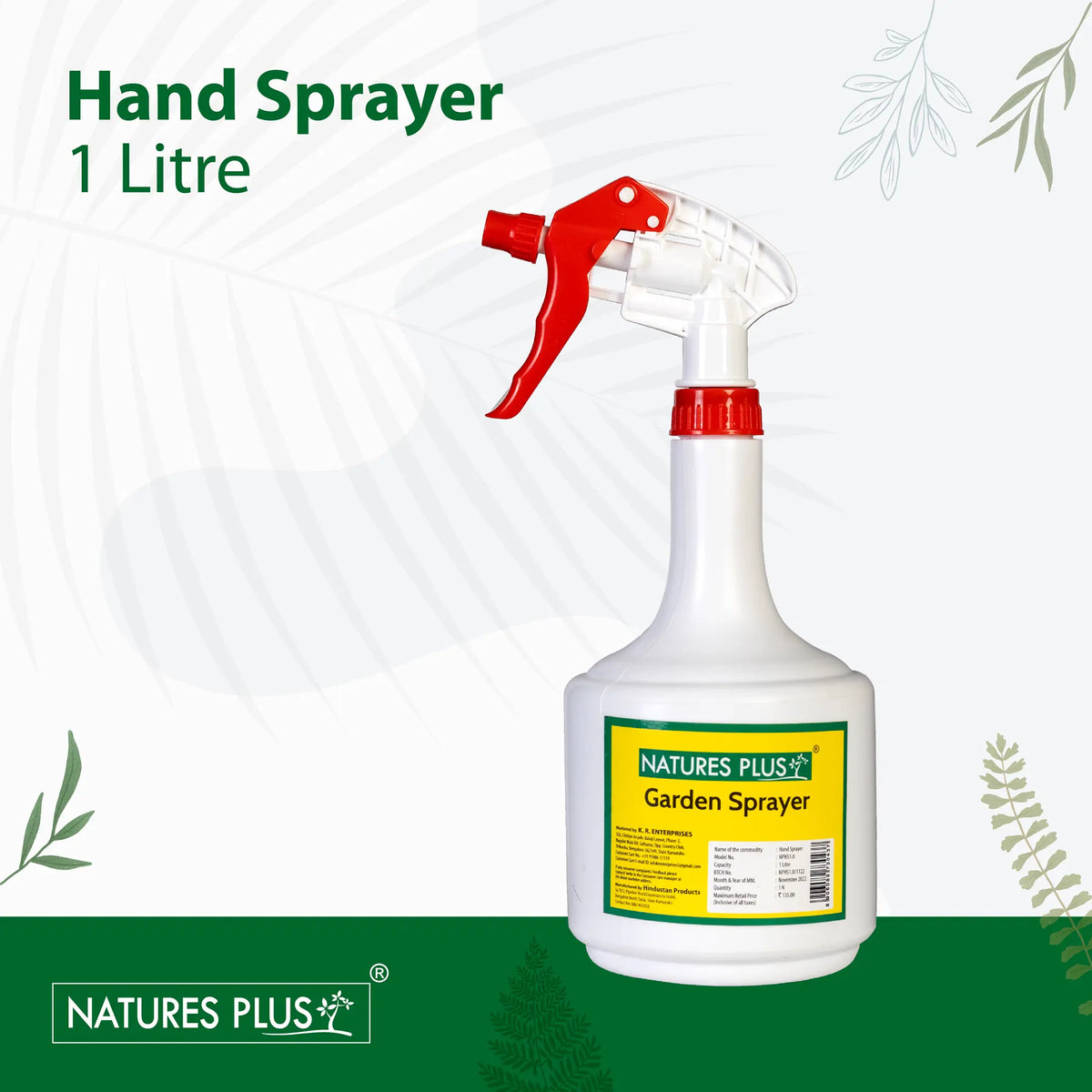 Hand Sprayer 1 Ltr – Urbanthota